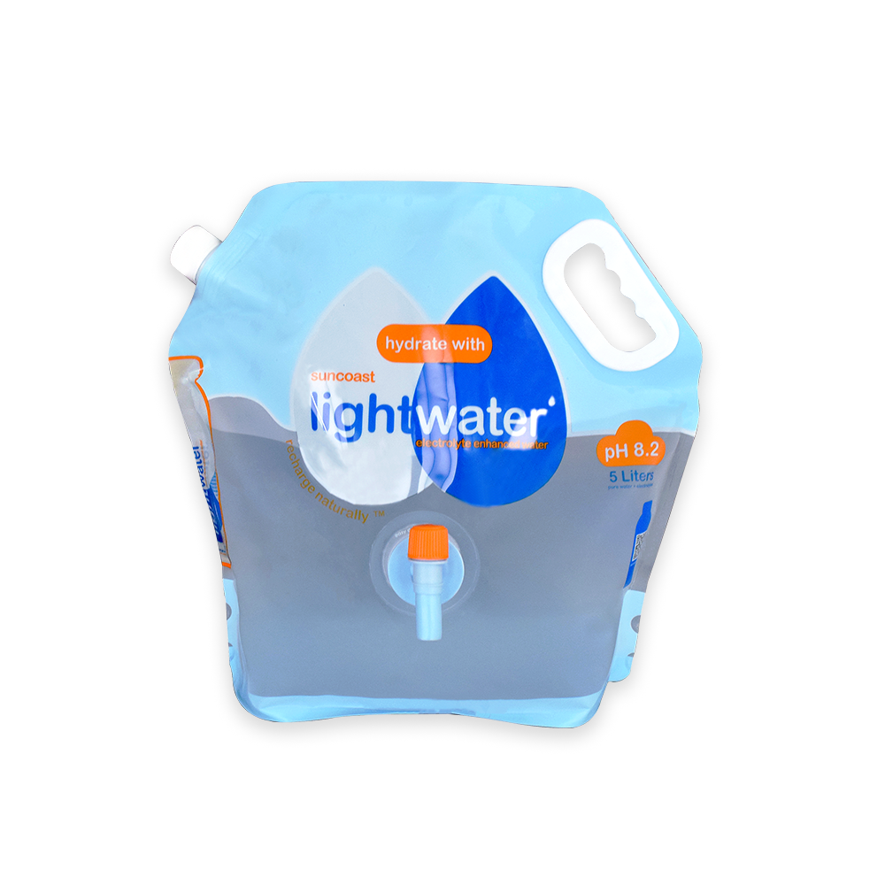 Lightwater Electrolyte Enhanced Water 5L (Eco-fill bag w/ spout ...