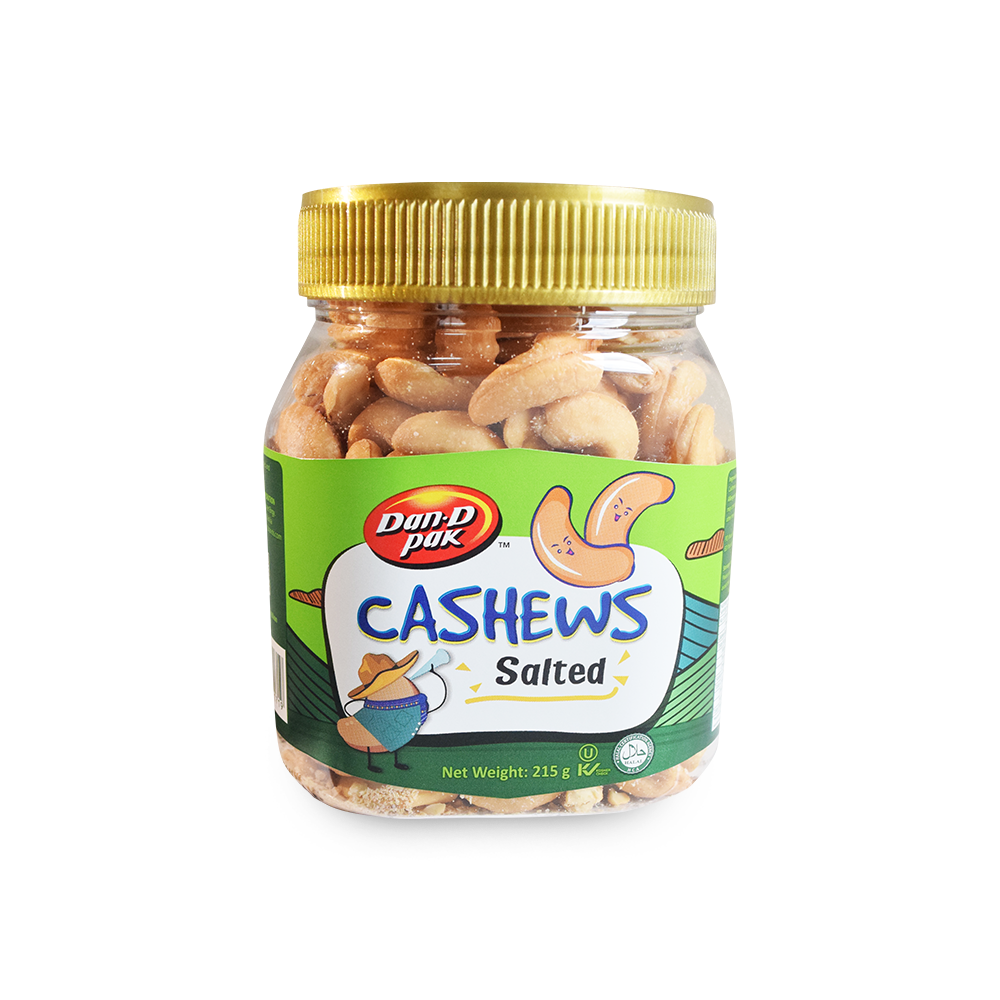 Dan-D Pak Cashews Salted 215g – SUNMART by suncoast brands