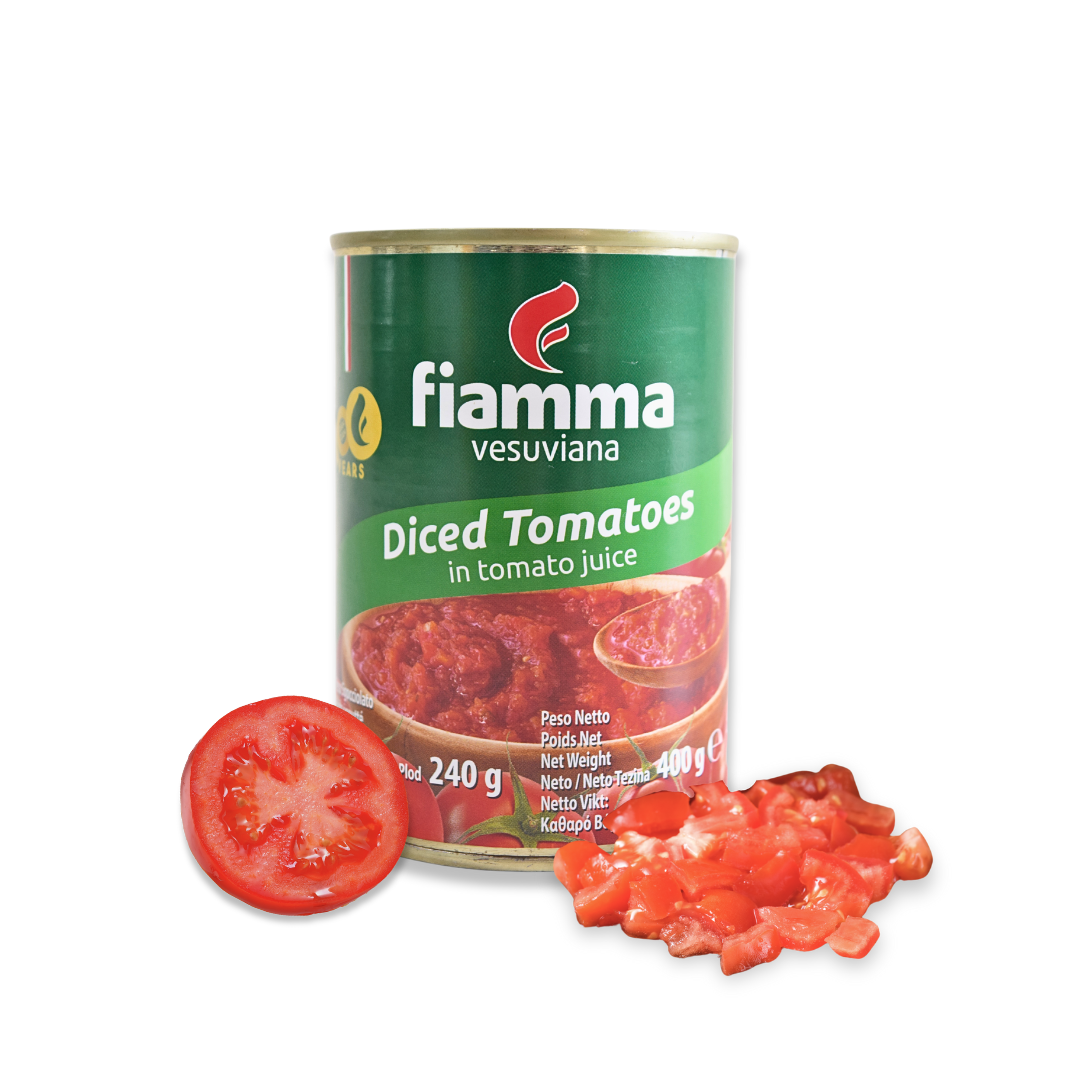 Fiamma Vesuviana Diced Tomato 400g - ITALY – SUNMART by suncoast brands