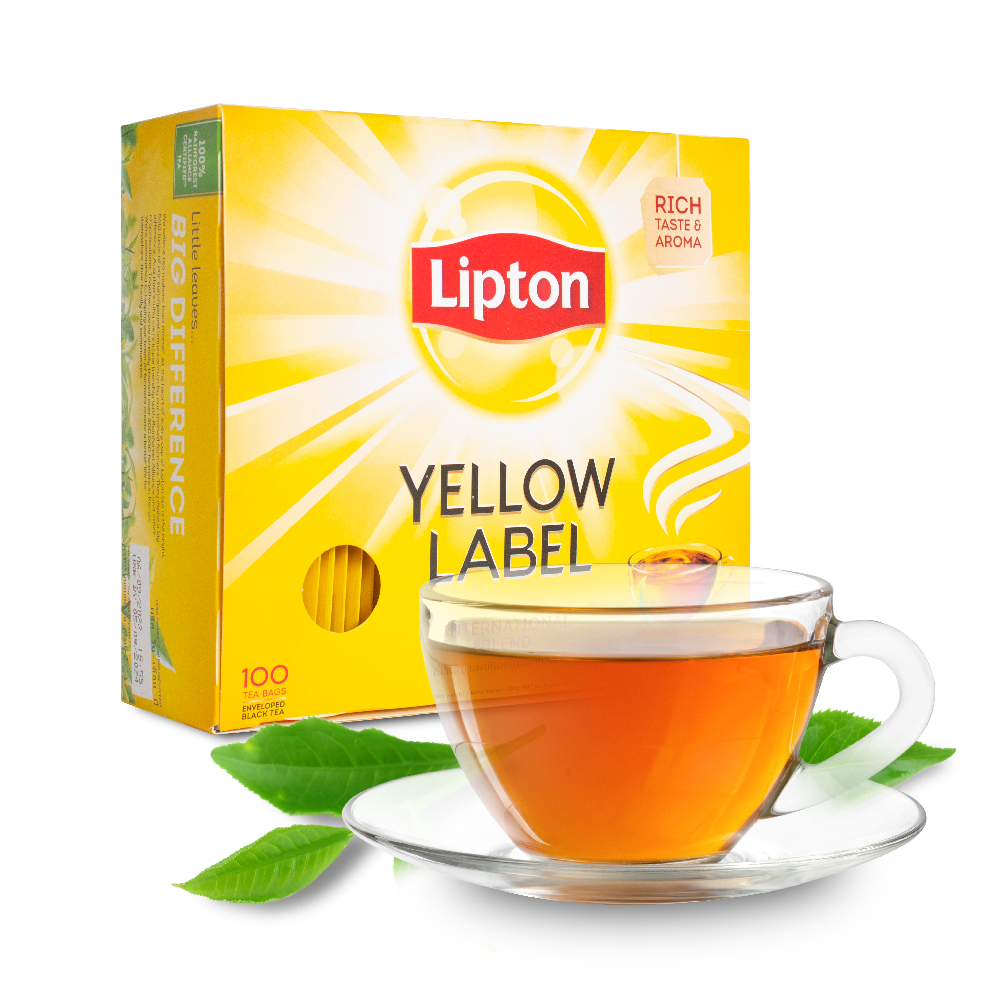 Lipton Yellow Label Tea Black Tea (2g x 100 Tea Bags) – SUNMART by ...